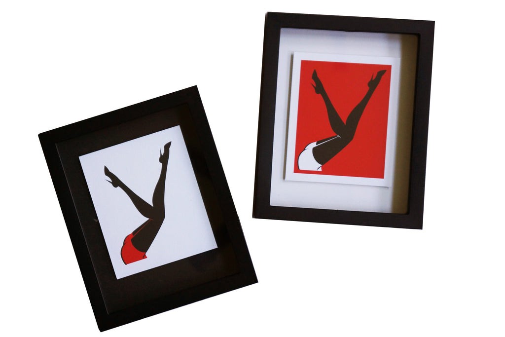 Femlin 'Legs in the Air' Art – FEMLIN